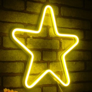 Star Space Kid Room Flex Silicone LED Neon Sign St16-fnu0006 - Etsy