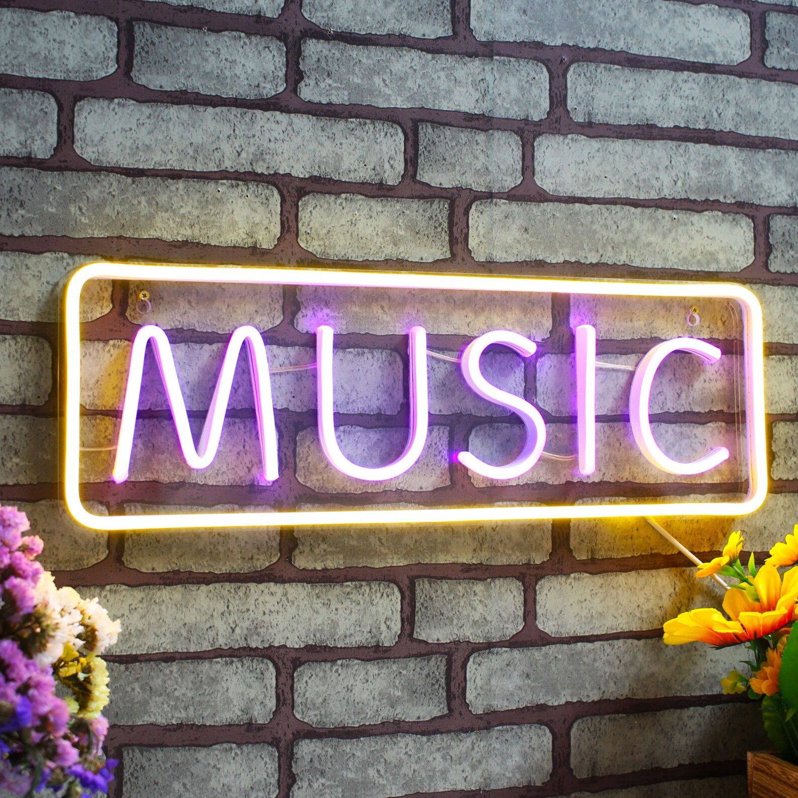 Music Sign Decoration Flex Silicone LED Neon Sign St16-fnu0076 | Etsy