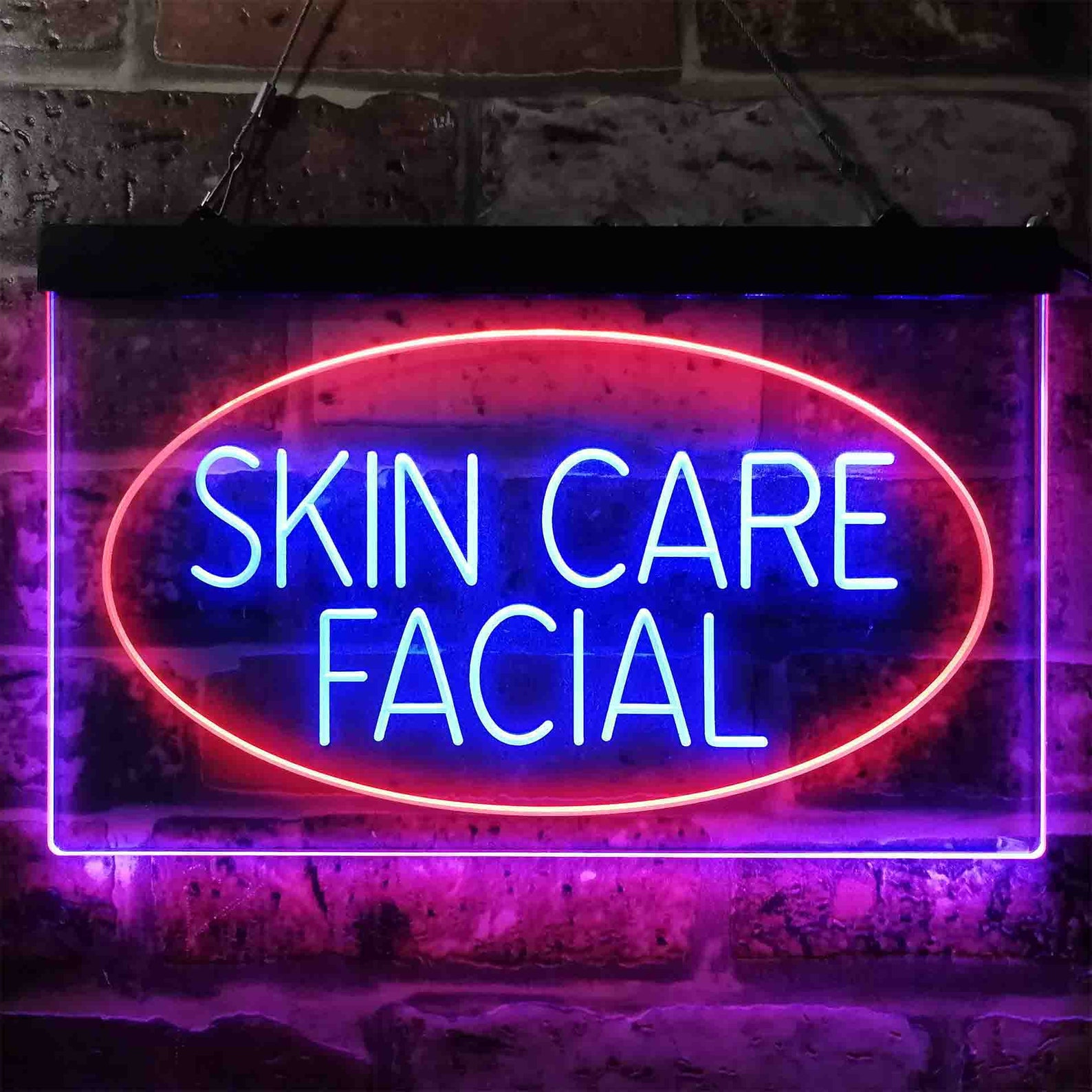 Skin Care Facial Dual Color LED Neon Sign St6-i3859 - Etsy
