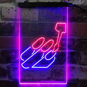 Gel Nails Dual Color LED Neon Sign St6-i3807 - Etsy
