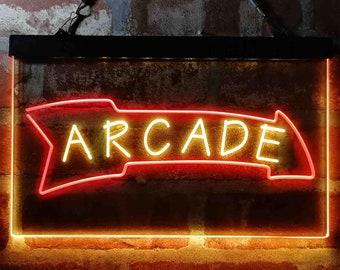 Arcade Sign Arrows - Etsy
