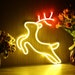 Deer Decoration Flex Silicone LED Neon Sign St16-fnu0182 - Etsy