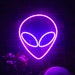 Dancing Alien Sticker Neon Alien Water Bottle Sticker Space Alien ...