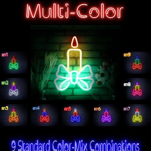 Candle Decoration Flex Silicone LED Neon Sign St16-fnu0196 - Etsy