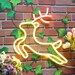 Deer Decoration Flex Silicone LED Neon Sign St16-fnu0182 - Etsy