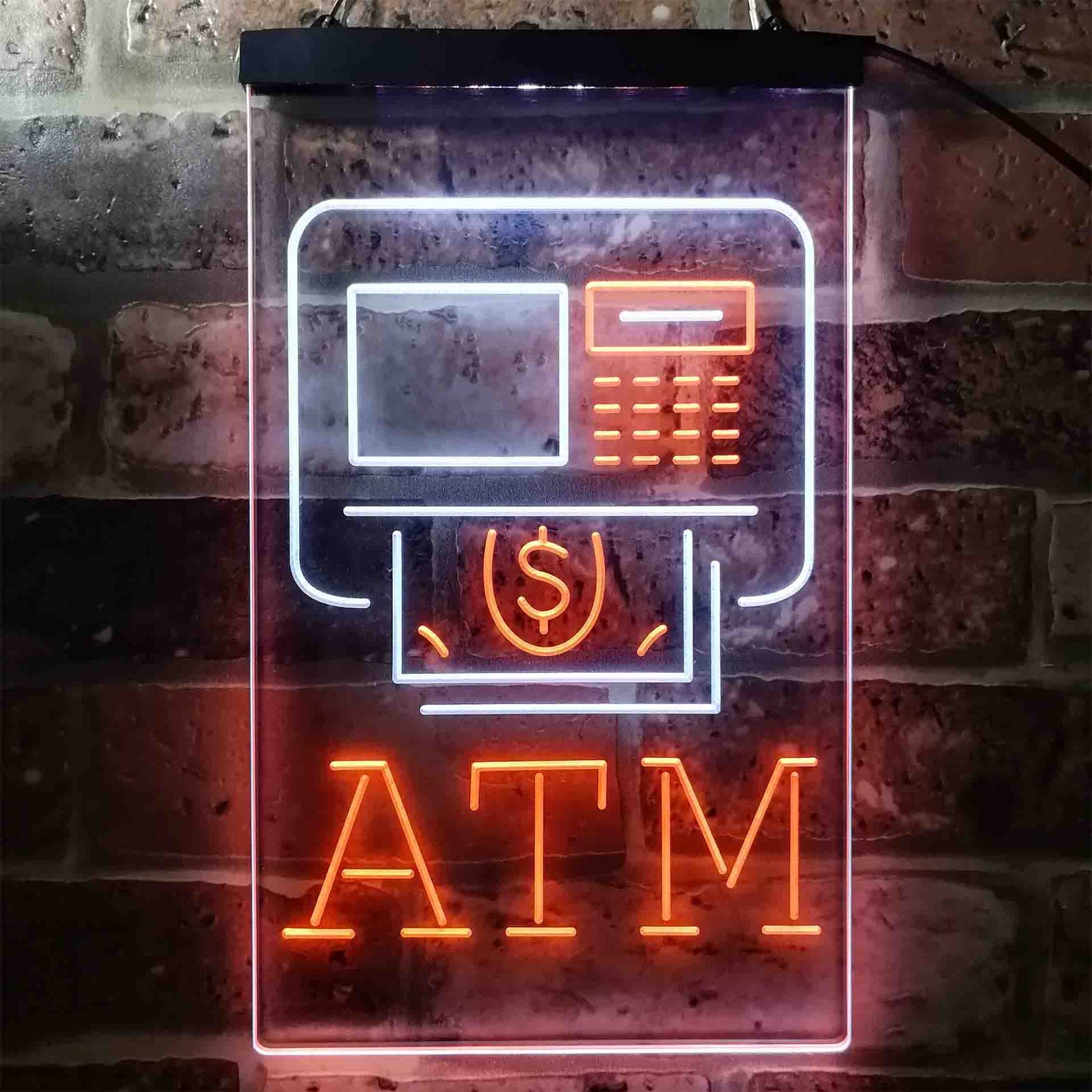 ATM Machine Money Withdraw Inside Dual Color LED Sign St6-i3956 - Etsy