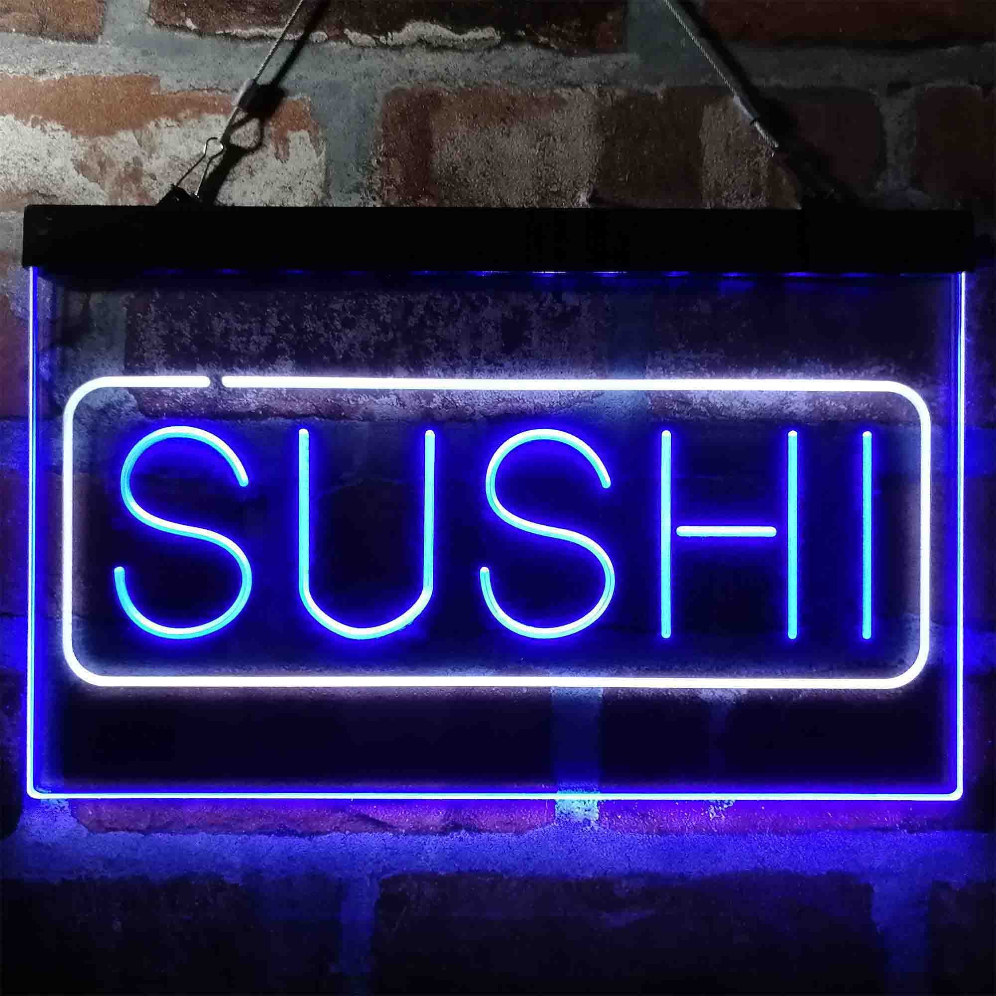 Sushi Japanese Food CafÃ© Dual Color LED Neon Sign St6-i4002 | Etsy