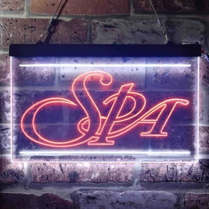 Spa Massage Shop Display Dual Color LED Neon Sign St6-i0975 - Etsy