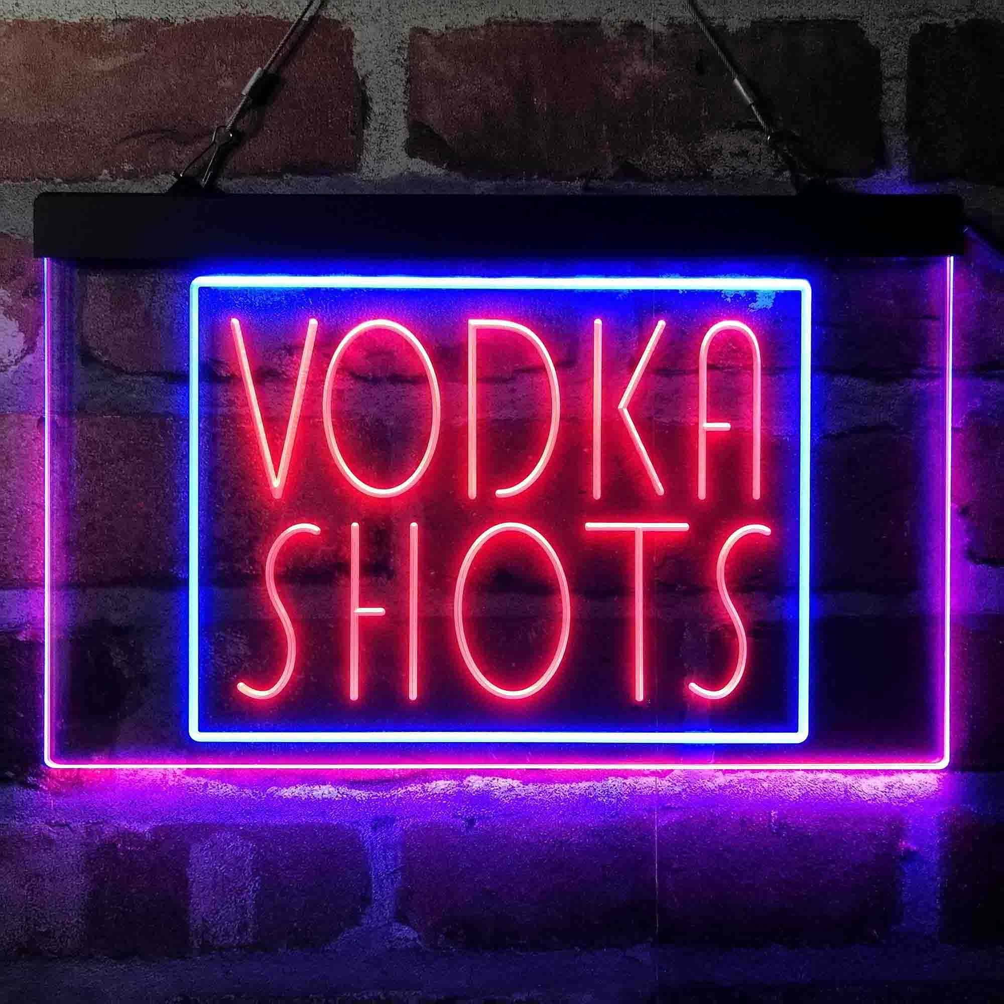 Vodka Shots Display Dual Color LED Neon Sign St6-i4064 | Etsy