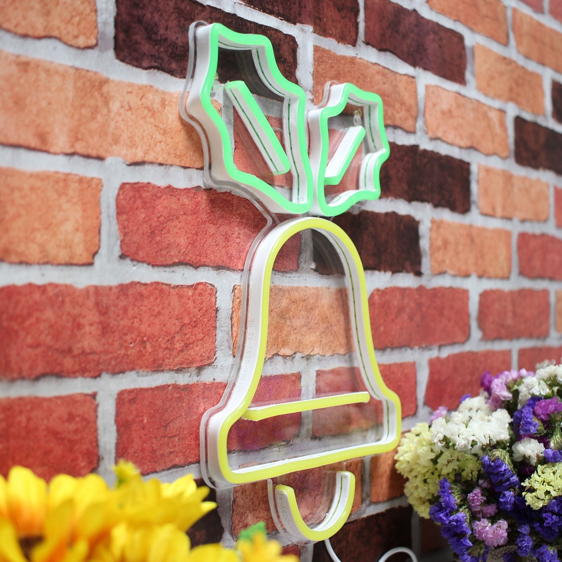 Jingle Bell Christmas Flex Silicone LED Neon Sign St6-fnu0130 - Etsy