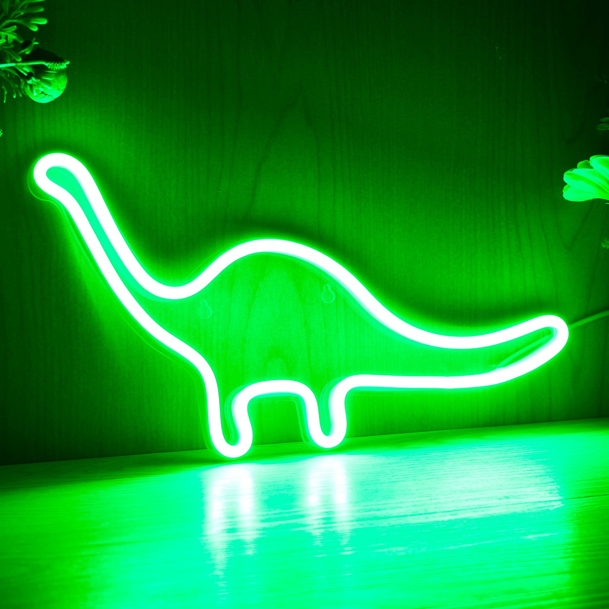 Dinosaur Kid Room Flex Silicone LED Neon Sign st16-fnu0026 | Etsy