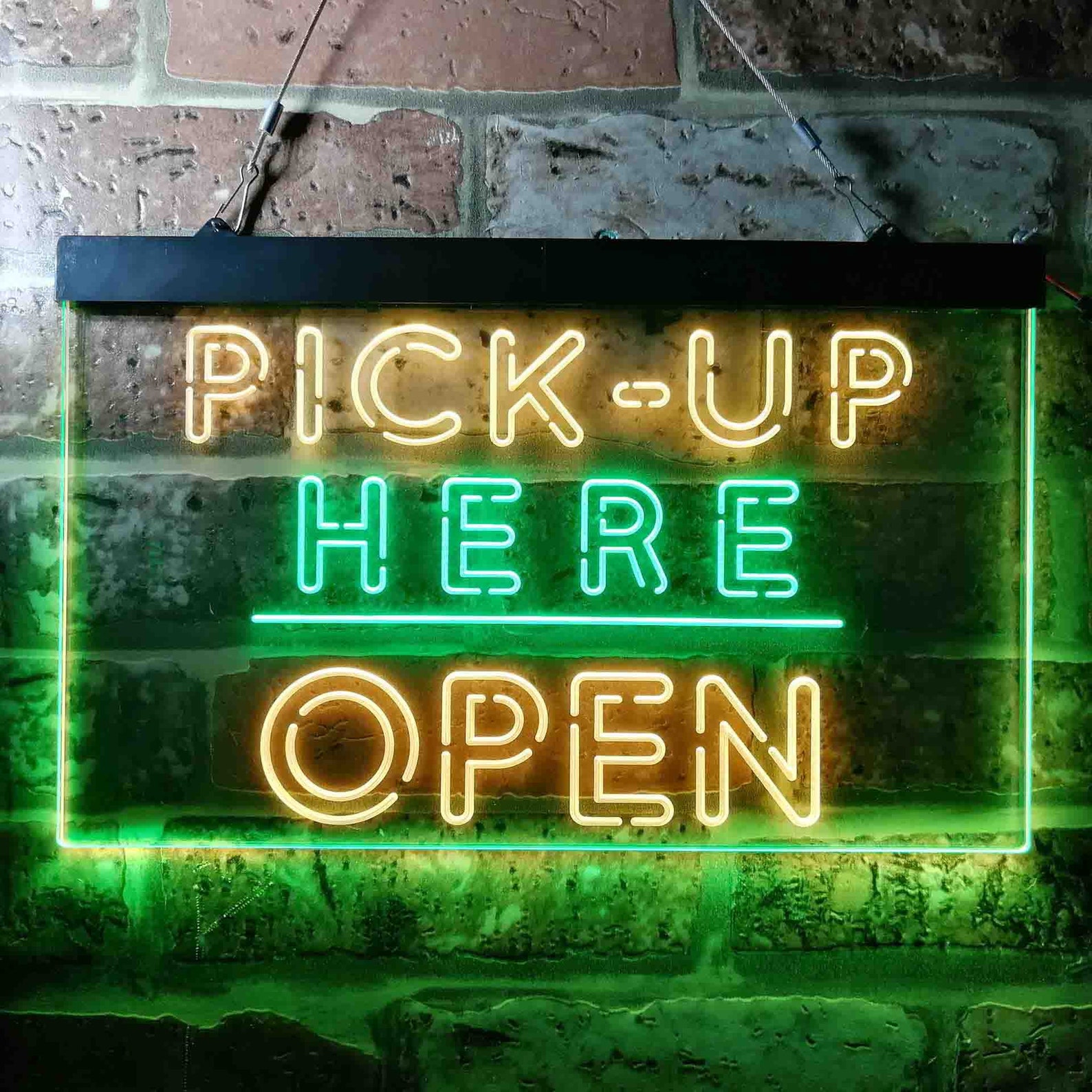 Pick up Here Open Display Dual Color LED Neon Sign St6-i3648 - Etsy