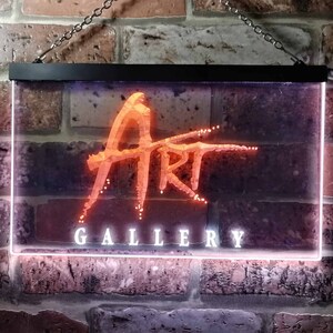Art Gallery Room Decoration Dual Color LED Neon Sign St6-i0950 - Etsy