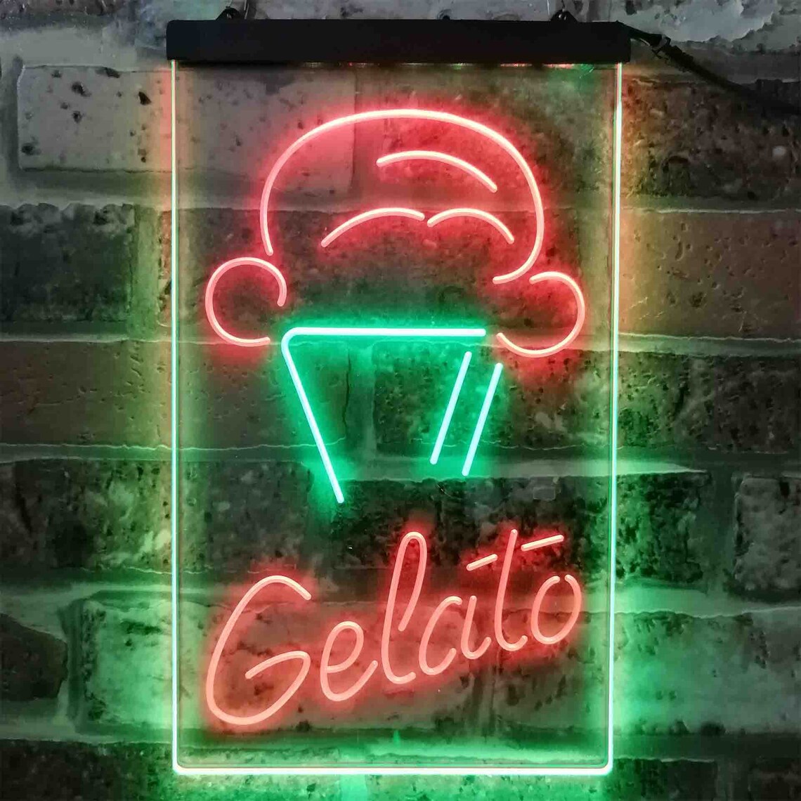 Gelato Ice Cream Shop Dual Color LED Neon Sign St6-i3802 - Etsy
