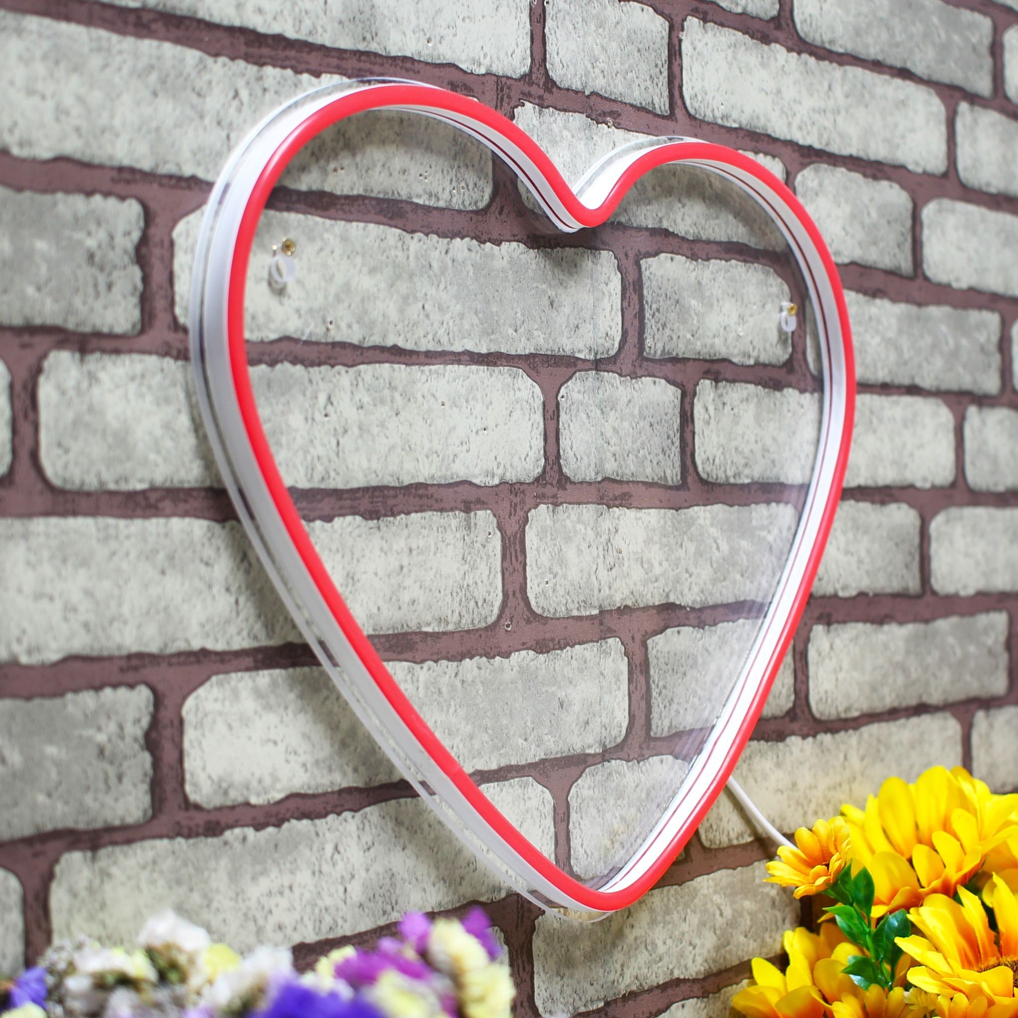 Heart Girl Room Flex Silicone LED Neon Sign St16-fnu0051 - Etsy