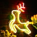 Deer Decoration Flex Silicone LED Neon Sign St16-fnu0182 - Etsy