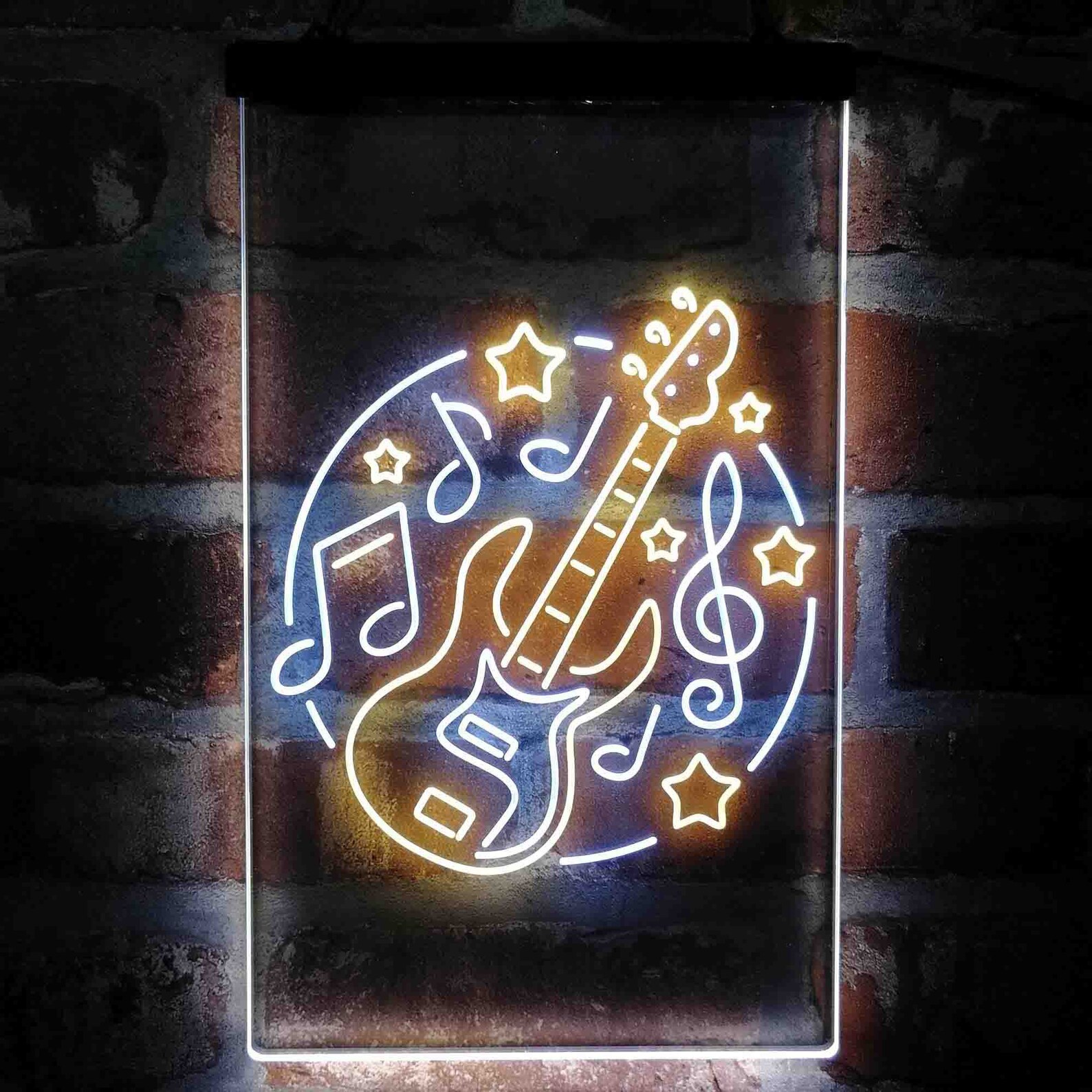 Electronic Guitar Band Display Dual Color LED Sign St6-i4155 - Etsy