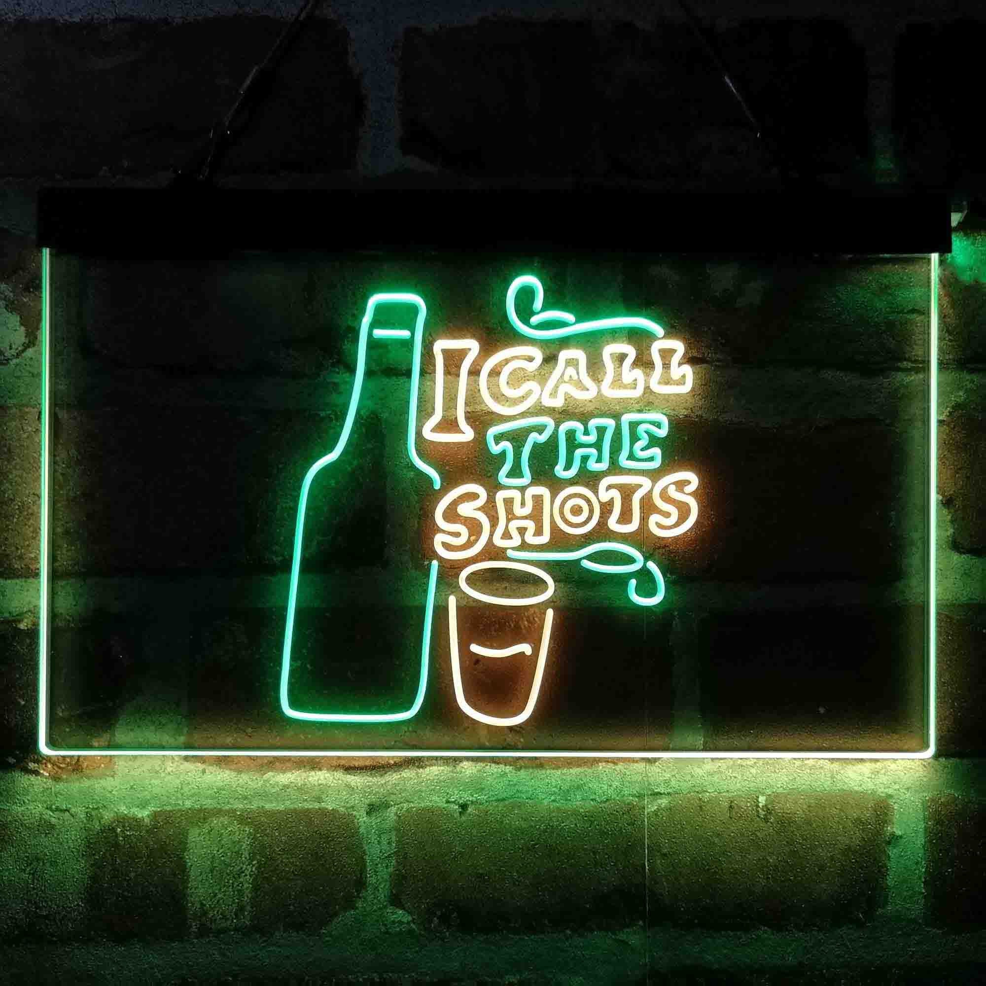 I Call the Shots Dual Color LED Neon Sign St6-i4073 | Etsy