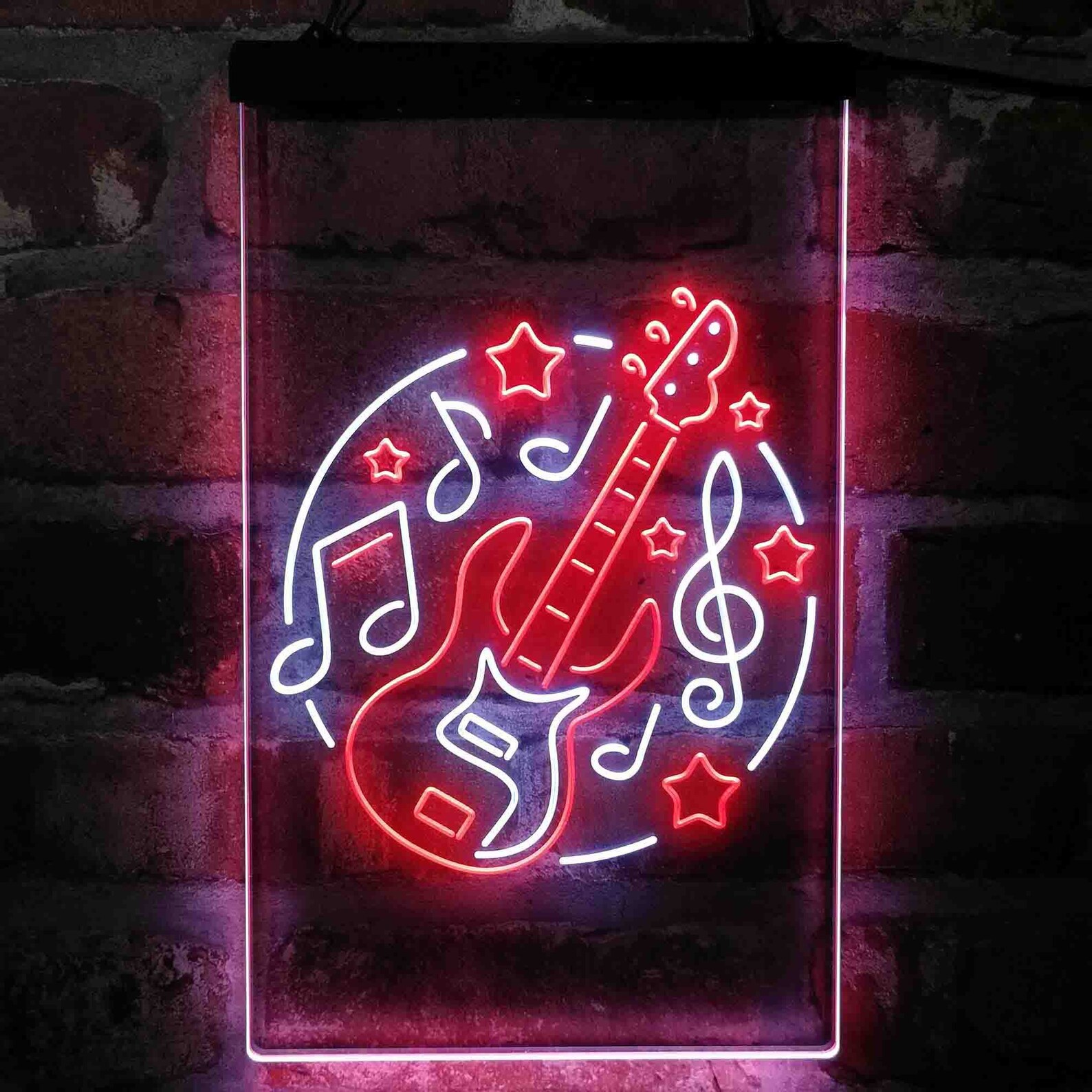 Electronic Guitar Band Display Dual Color LED Sign St6-i4155 | Etsy
