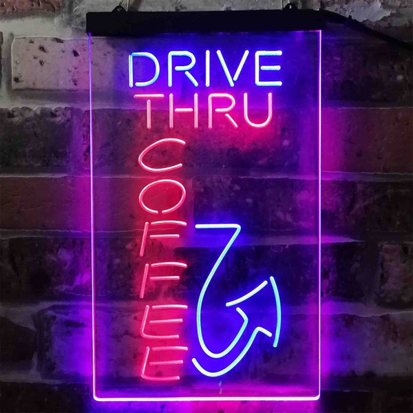 Drive Thru Neon Signs - Etsy
