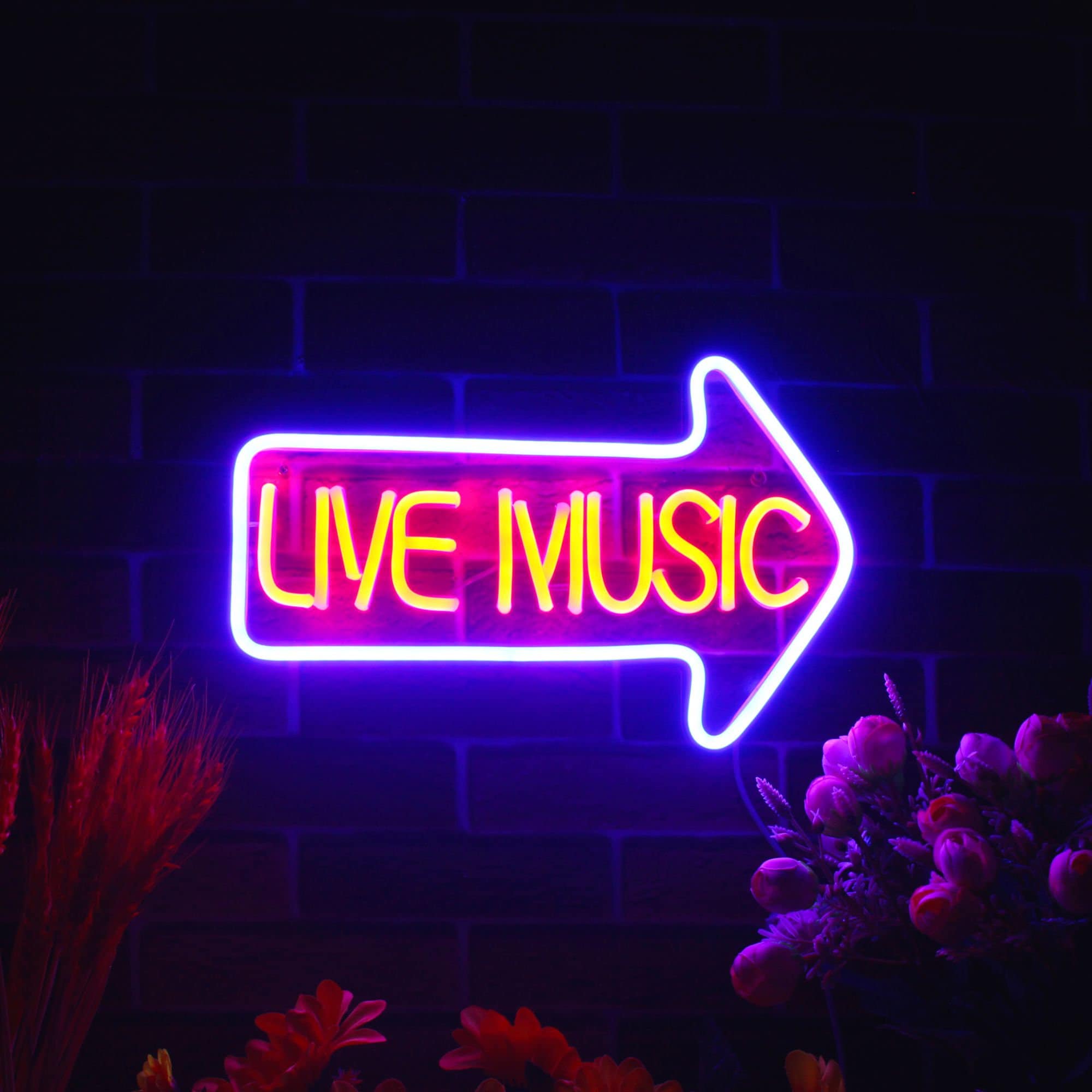 Live Music Decoration Flex Silicone LED Neon Sign St16-fnu0337 - Etsy