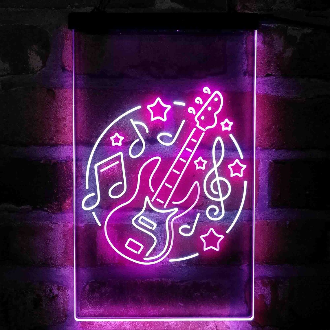 Electronic Guitar Band Display Dual Color LED Sign st6-i4155 | Etsy