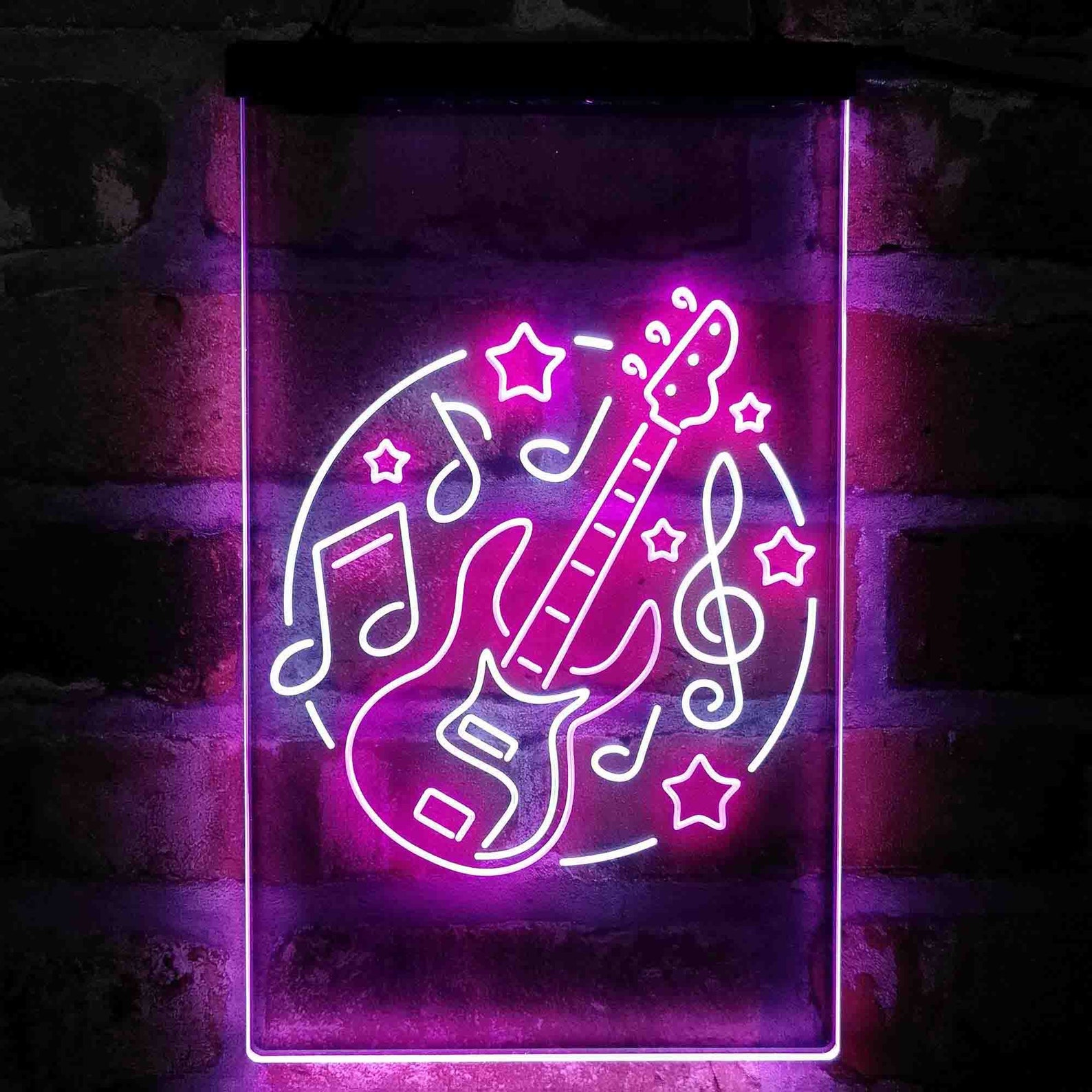 Electronic Guitar Band Display Dual Color LED Sign st6-i4155 | Etsy