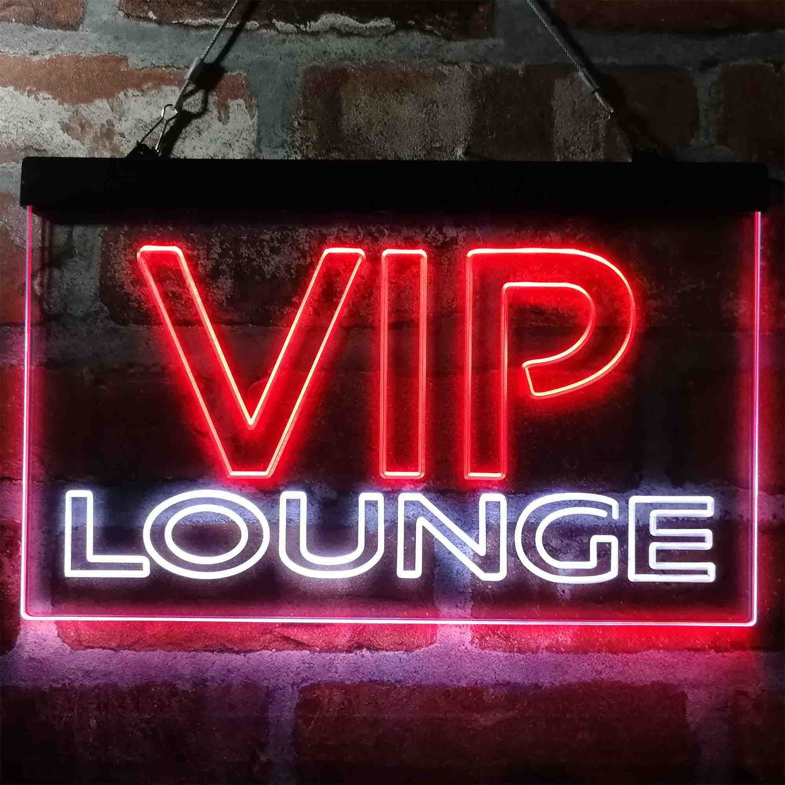 VIP Lounge Display Dual Color LED Neon Sign St6-i3996 | Etsy