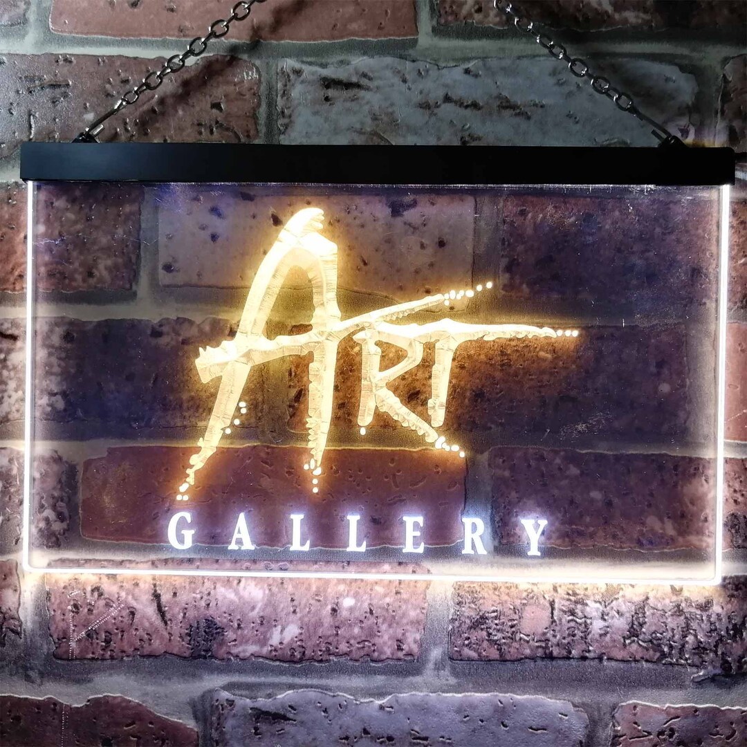 Art Gallery Room Decoration Dual Color LED Neon Sign St6-i0950 - Etsy