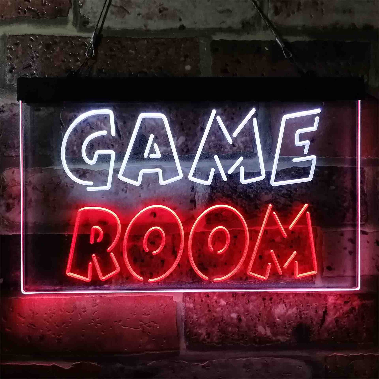 Game Room Wording Text Dual Color LED Neon Sign St6-i3950 - Etsy