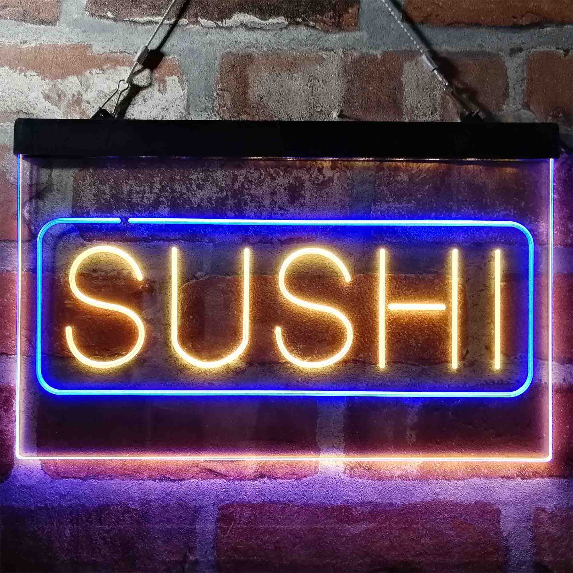 Sushi Japanese Food CafÃ© Dual Color LED Neon Sign St6-i4002 | Etsy