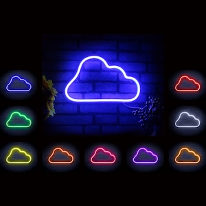 Cloud Home Decoration Flex Silicone LED Neon Sign St16-fnu0005 - Etsy