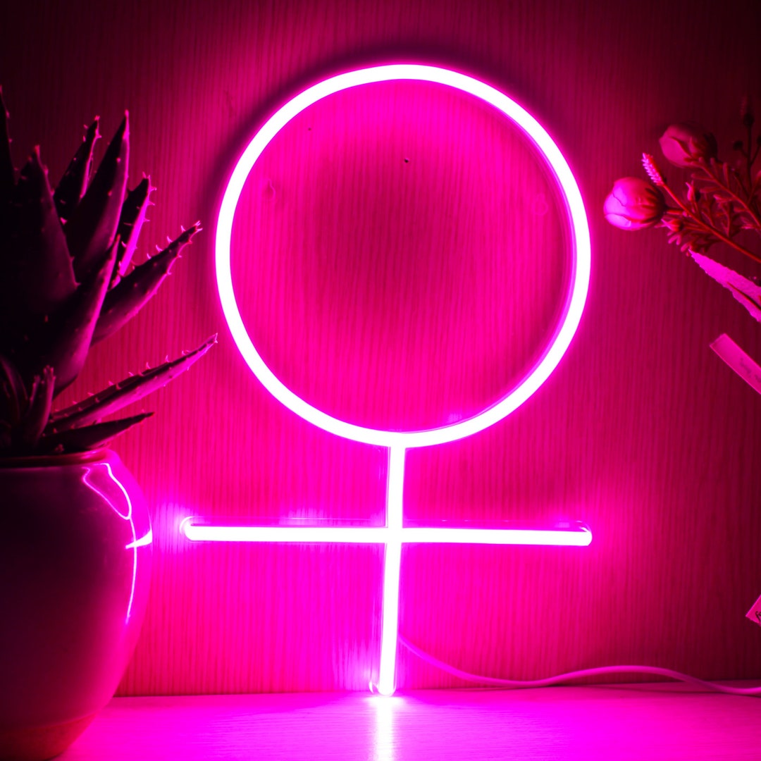 Female Symbol Decoration Flex Silicone LED Neon Sign St16-fnu0069 - Etsy
