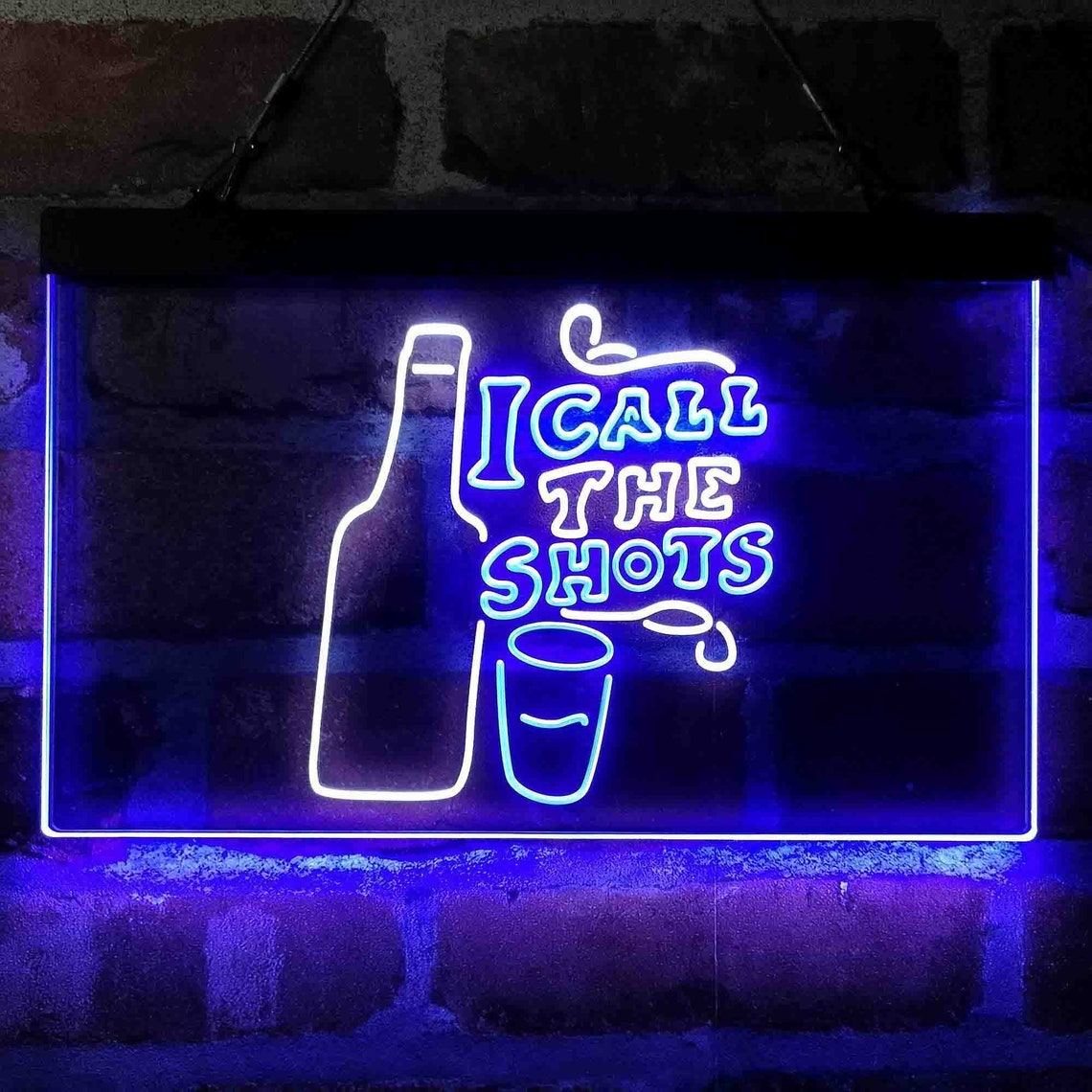 I Call the Shots Dual Color LED Neon Sign st6-i4073 | Etsy
