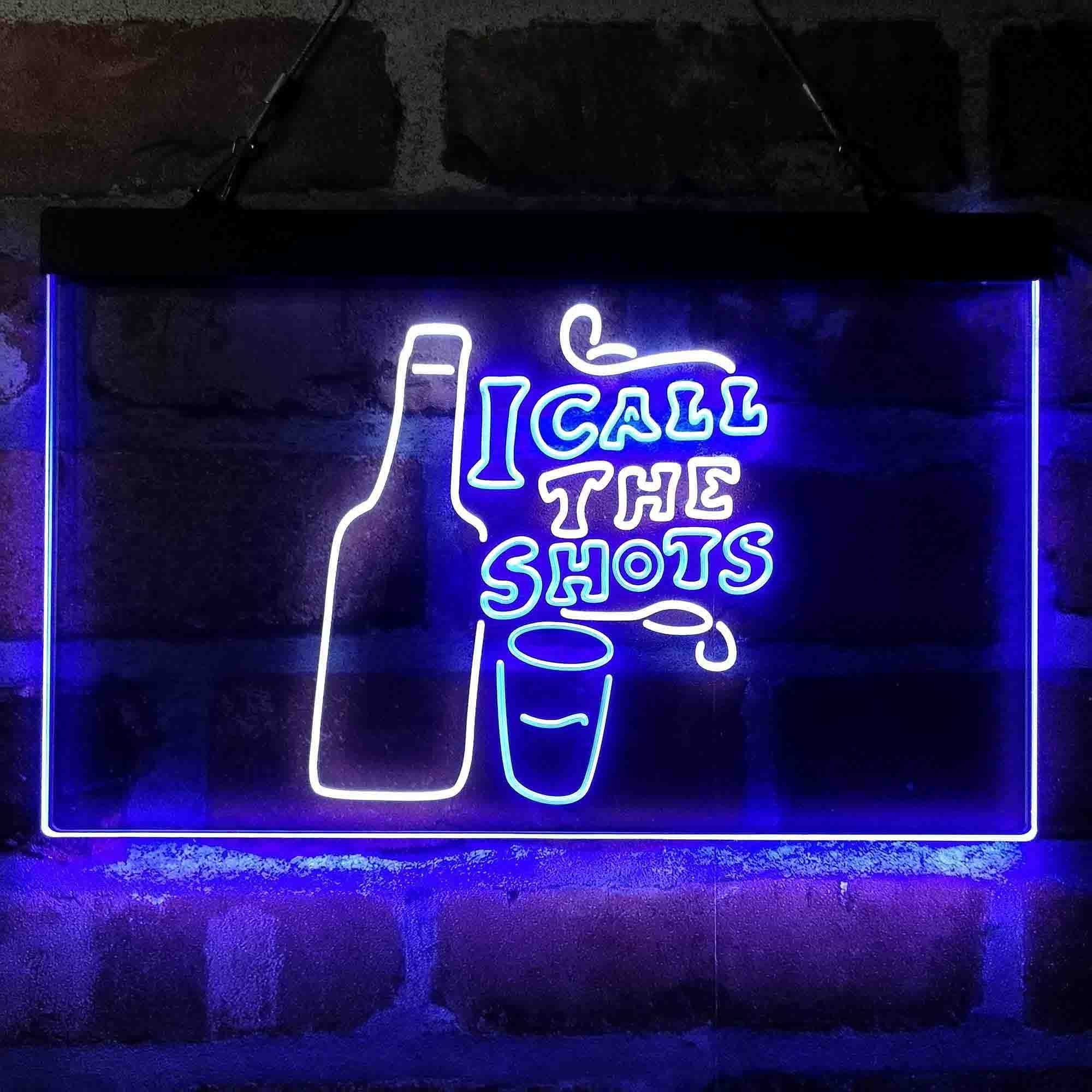 I Call the Shots Dual Color LED Neon Sign St6-i4073 | Etsy