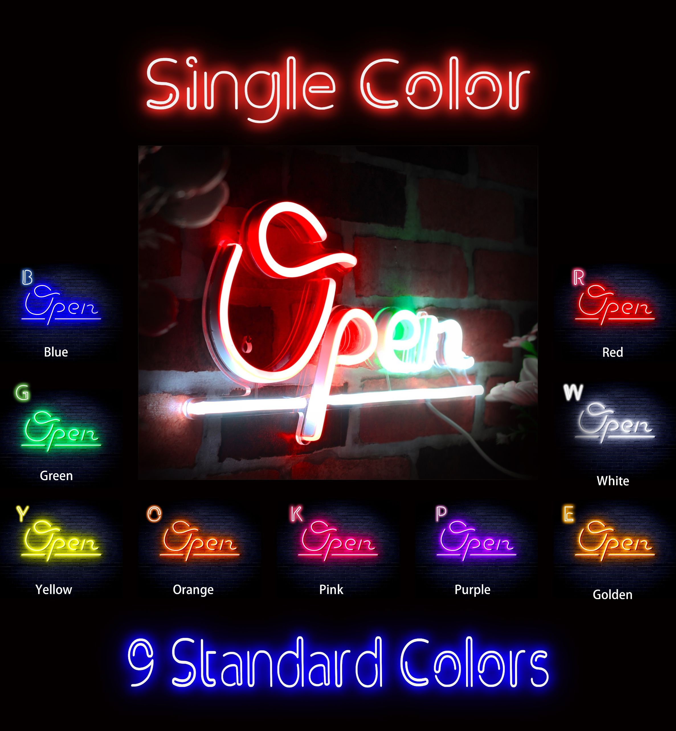 Open Sign Bar Shop Decoration Flex Silicone LED Neon Sign - Etsy
