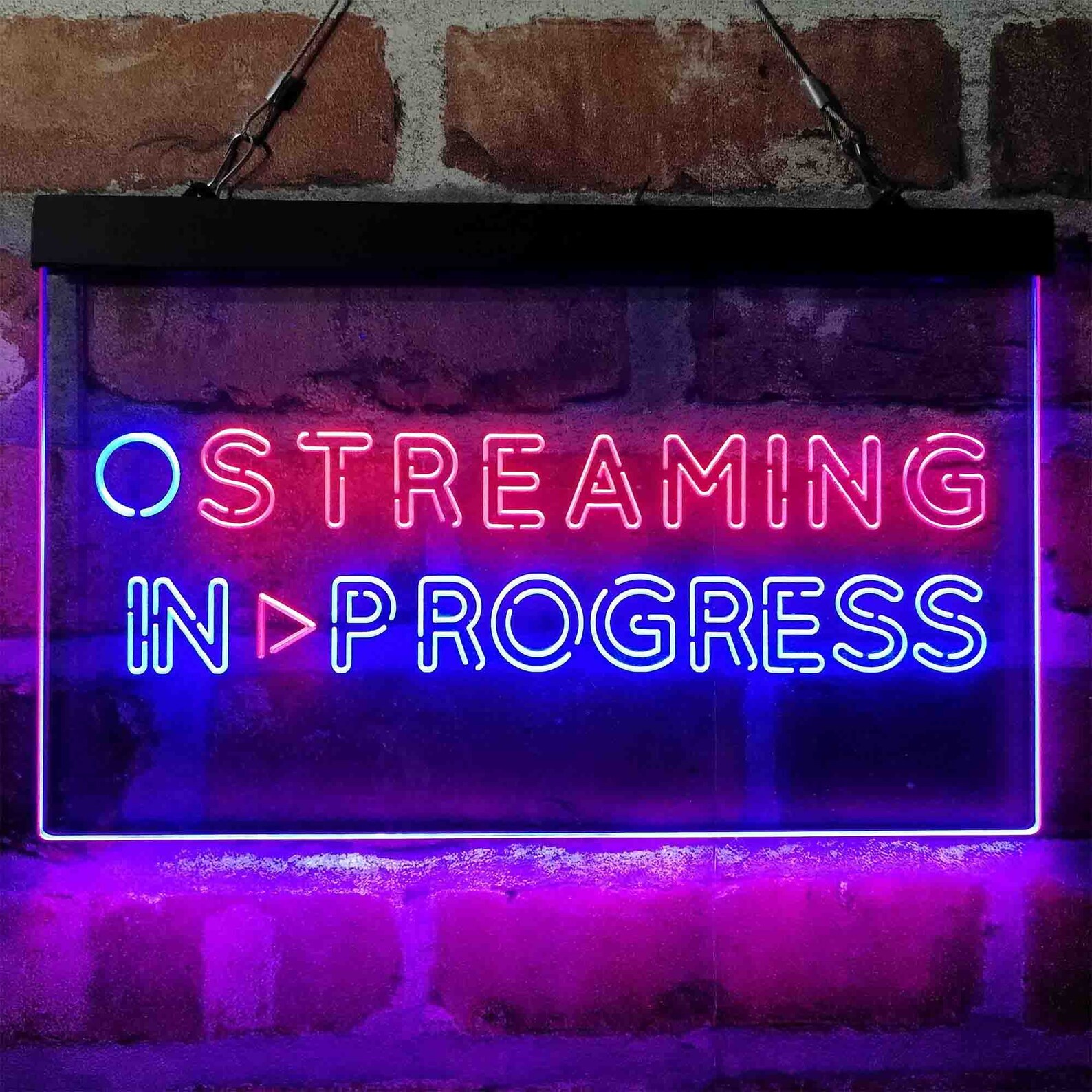 Streaming in Progress Display Dual Color LED Neon Sign St6-i4096 - Etsy