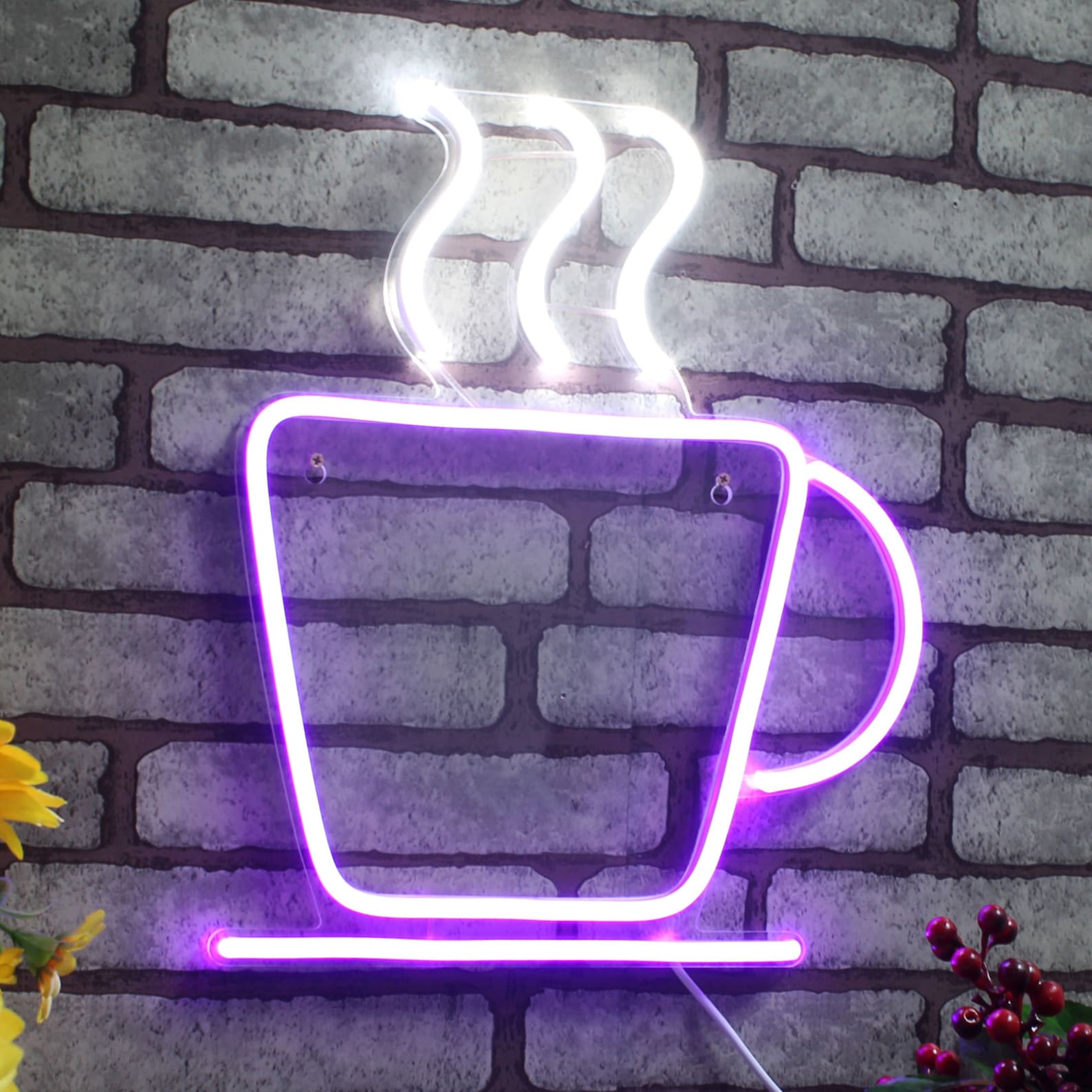 Coffee Cup Shop Flex Silicone LED Neon Sign St16-fnu0041 - Etsy