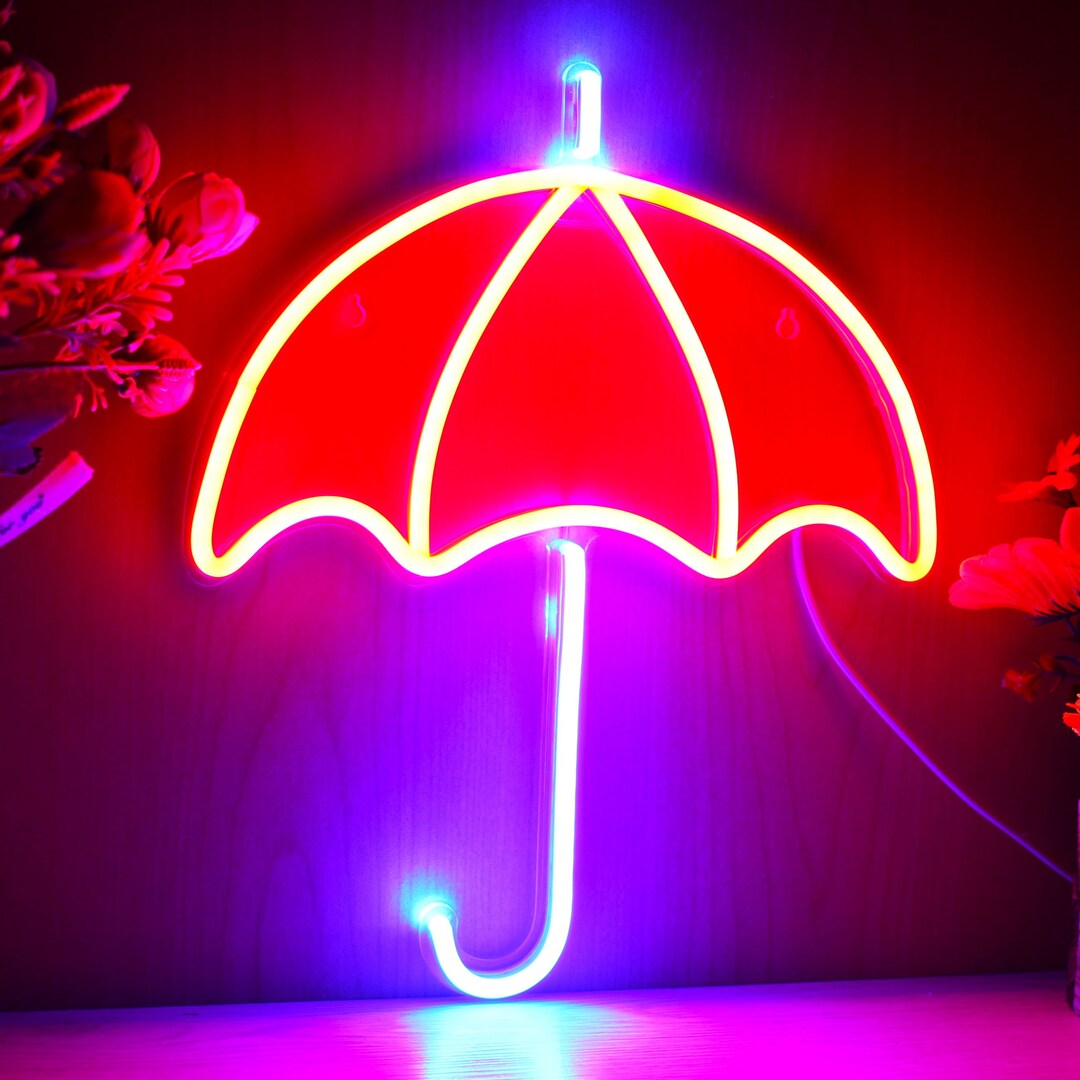 Umbrella Kid Room Flex Silicone LED Neon Sign St16-fnu0016 - Etsy