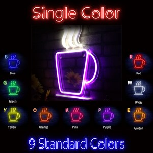 Coffee Cup Shop Flex Silicone LED Neon Sign St16-fnu0041 - Etsy