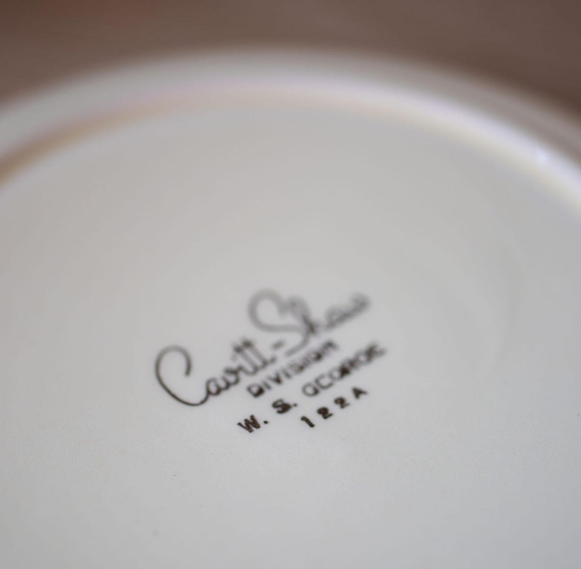 WS George Cavitt-shaw Iroquois Red | Set of 4 Appetizer Plates, 6.25 ...