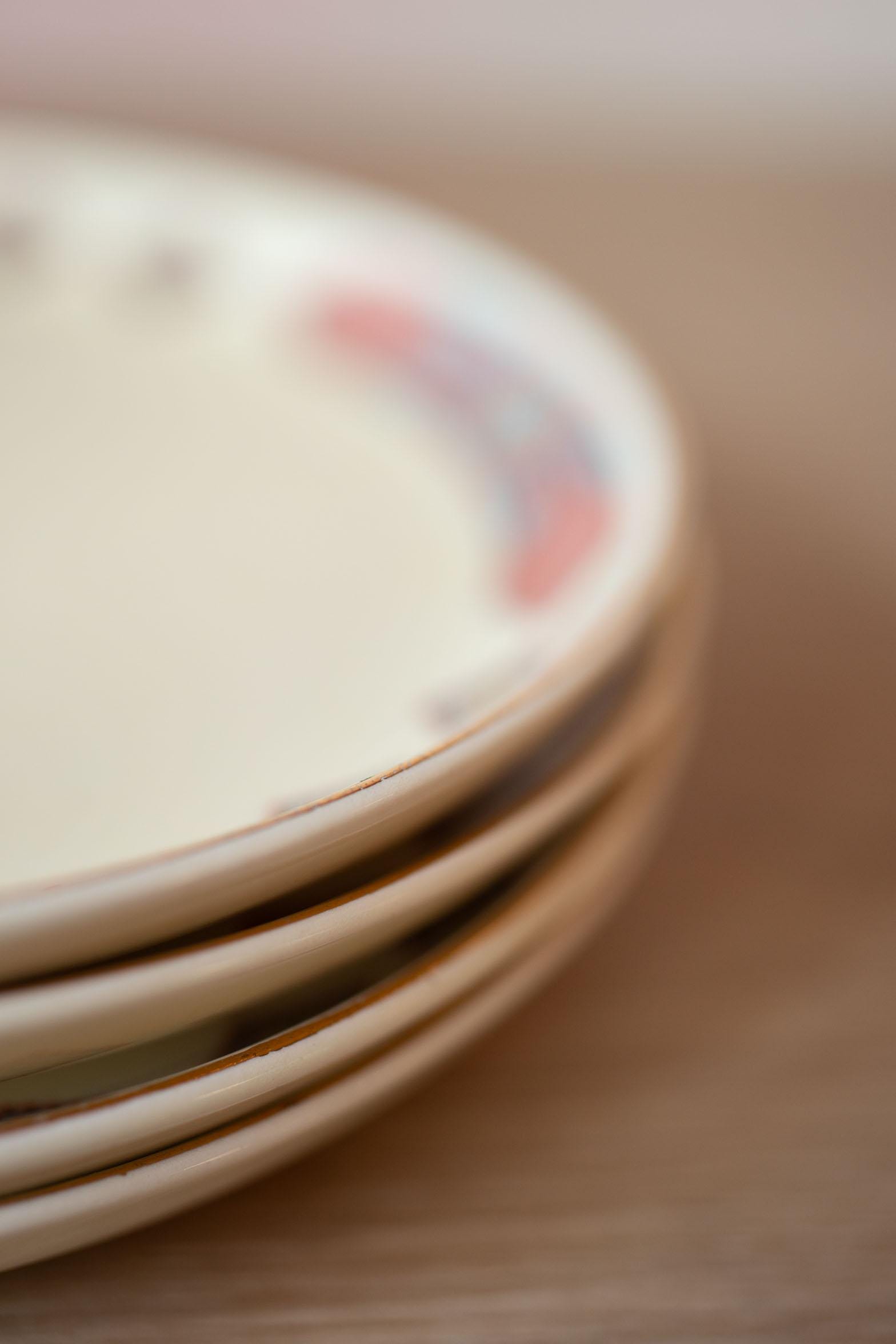 WS George Cavitt-shaw Iroquois Red | Set of 4 Appetizer Plates, 6.25 ...