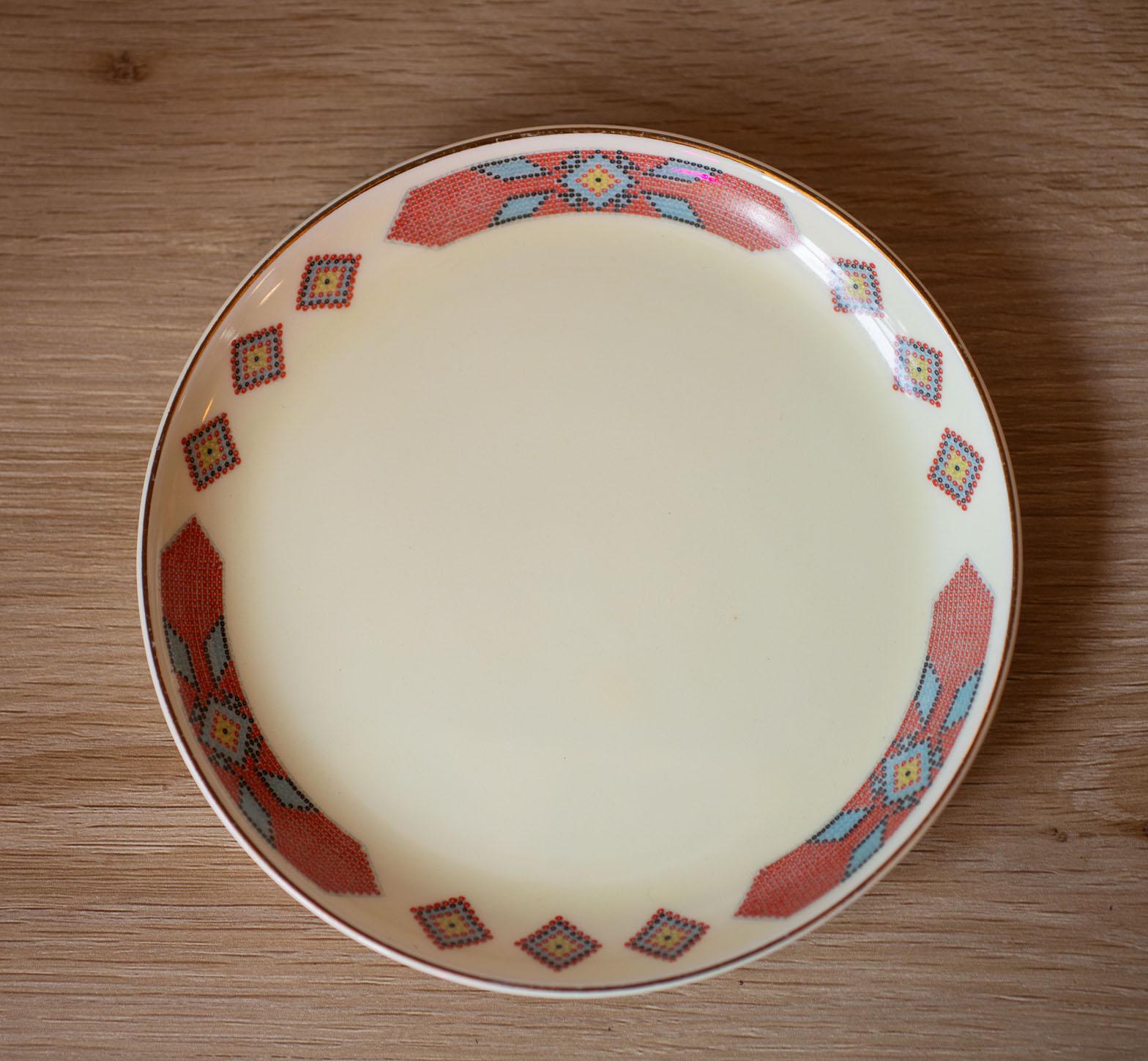 WS George Cavitt-shaw Iroquois Red | Set of 4 Appetizer Plates, 6.25 ...