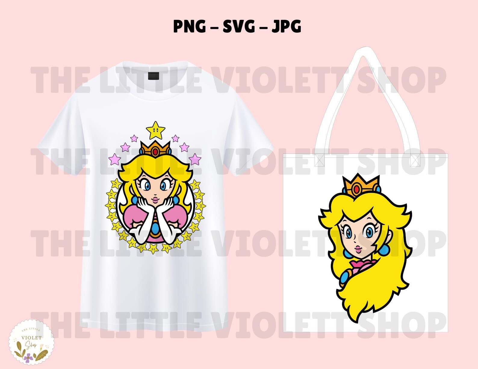 Princess Peach Png | Princess Peach Svg | Princess Peach Clipart ...