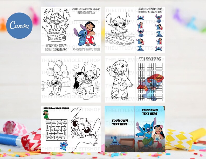 Lilo and Stitch, Stitch, Lilo and Stitch Coloring Book, Coloring Book ...