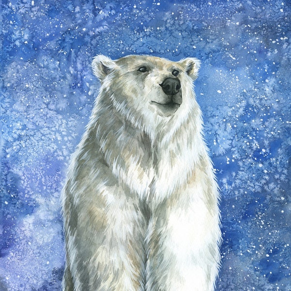 Realistic Bear Drawing - Etsy