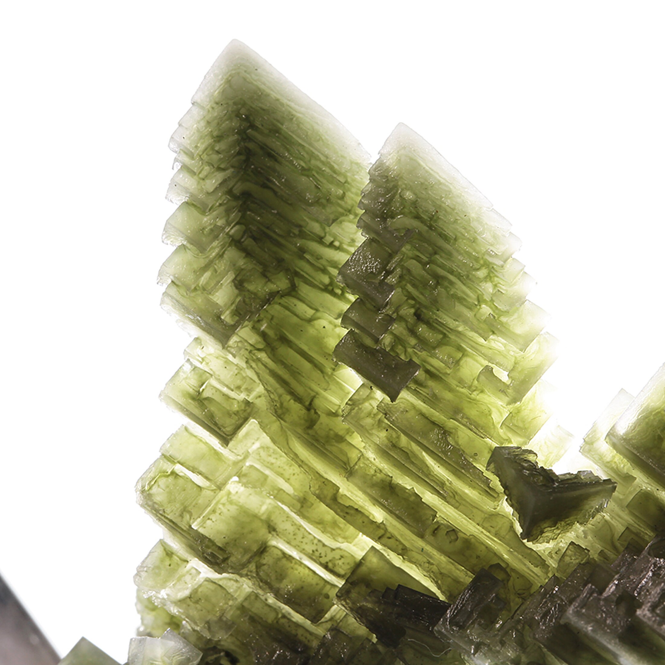 Halite with rare Tolbachite inclusions / Locality - Sieroszowice Mine ...