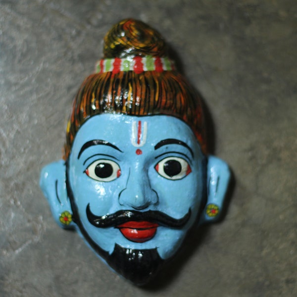 Paper Mache Mask - Etsy UK