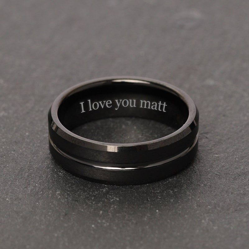 Mens Promise Ring - Etsy