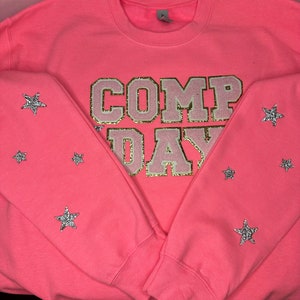 Personalized Comp Day Sweatshirt| Cheer Sweatshirt| Competition Day ...